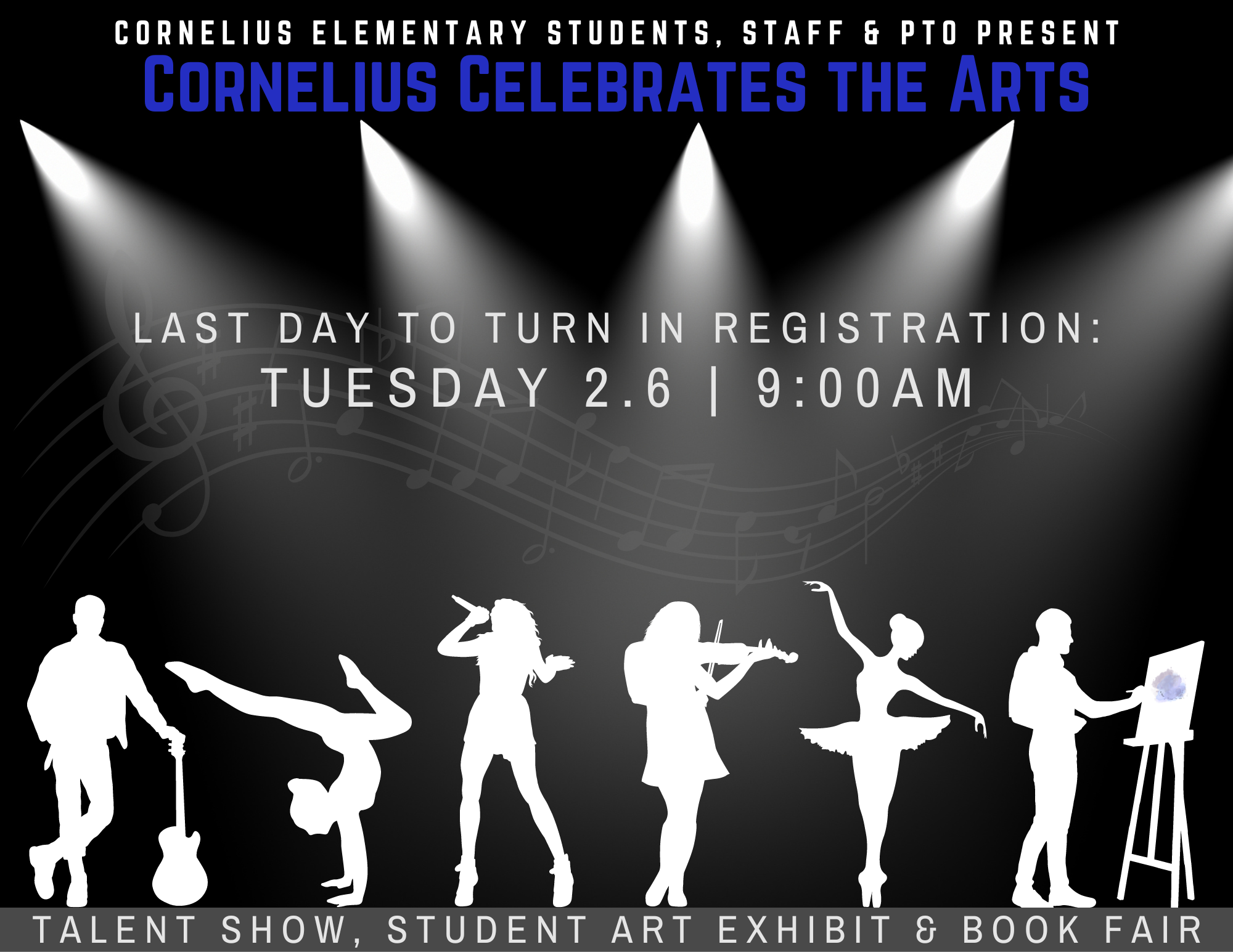 Final Call for Talent Show Registration! – Cornelius Elementary PTO