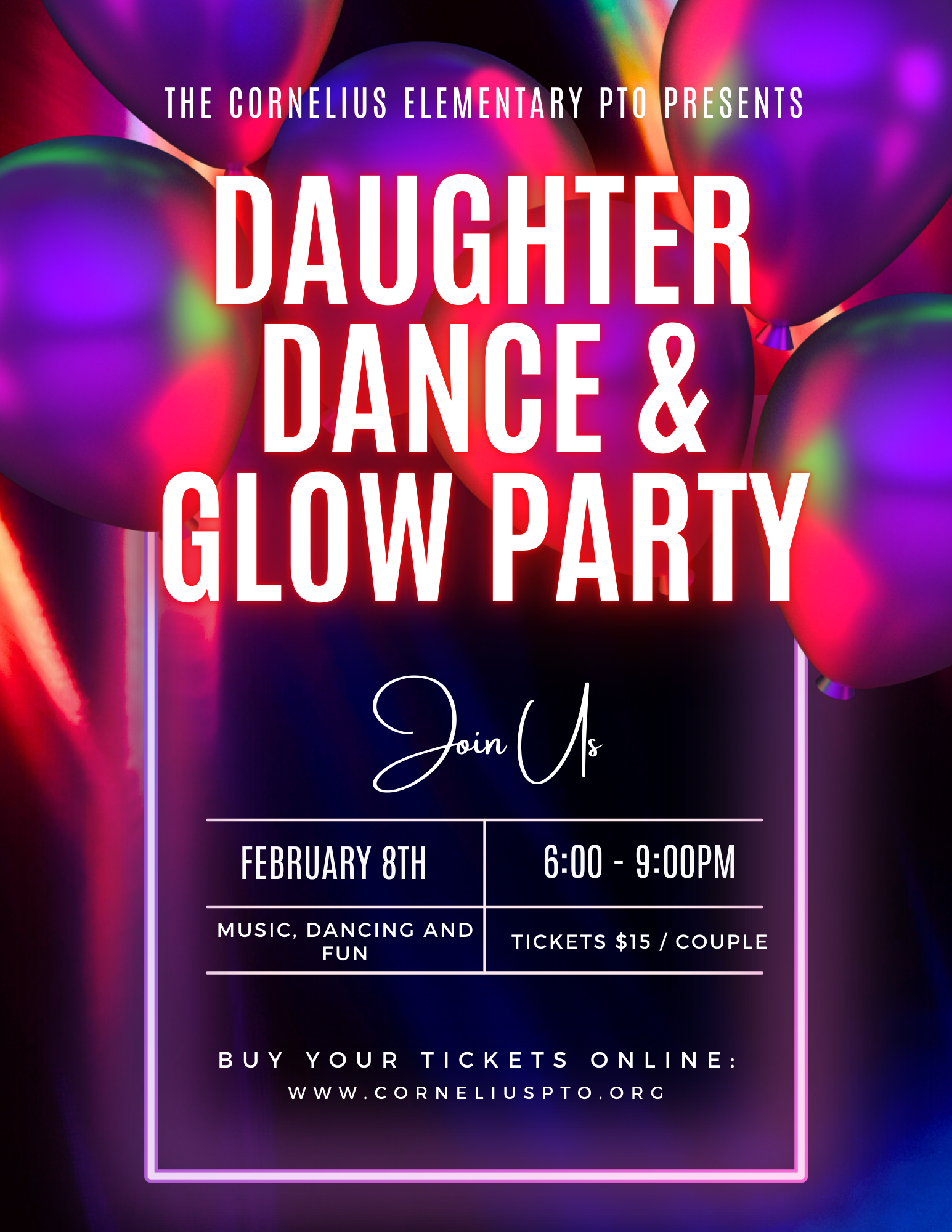 CES Daughter Dance – Cornelius Elementary PTO